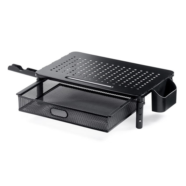 Japan SANWA steel computer heightening table shelf screen bracket ...