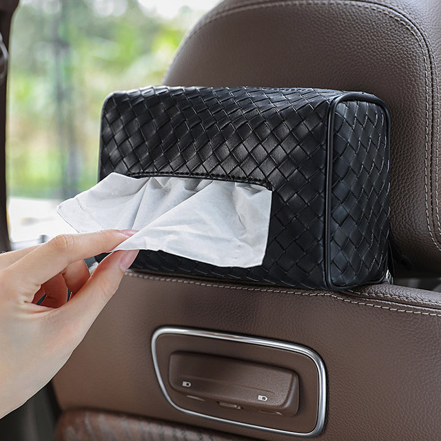 Car tissue paper box for cars, cute interior hanging tissue box, car ...