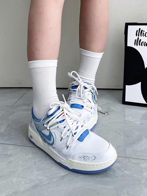 Customized sneakers NIKE Nike Chinese style splashing ink Zhijiang late ...