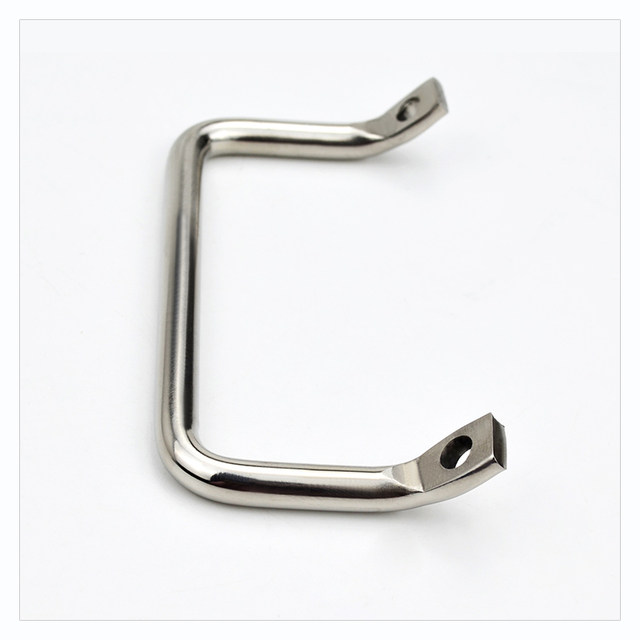 304 stainless steel handle double bending inclined flat head industrial ...