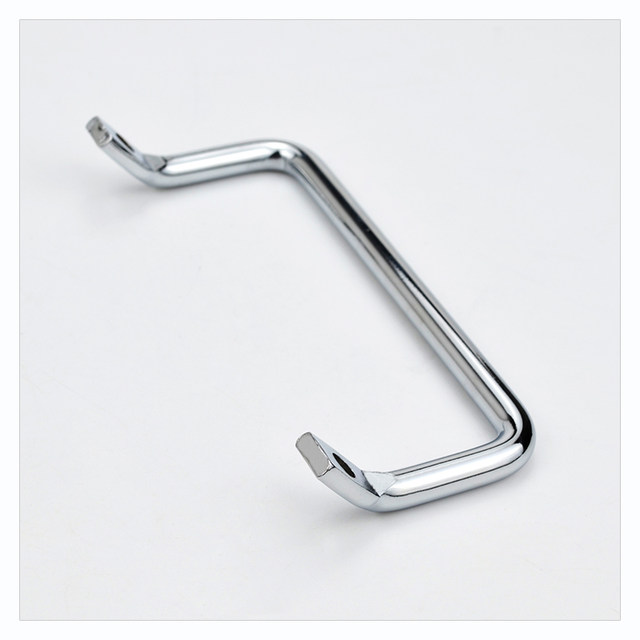 304 stainless steel handle double bending inclined flat head industrial ...