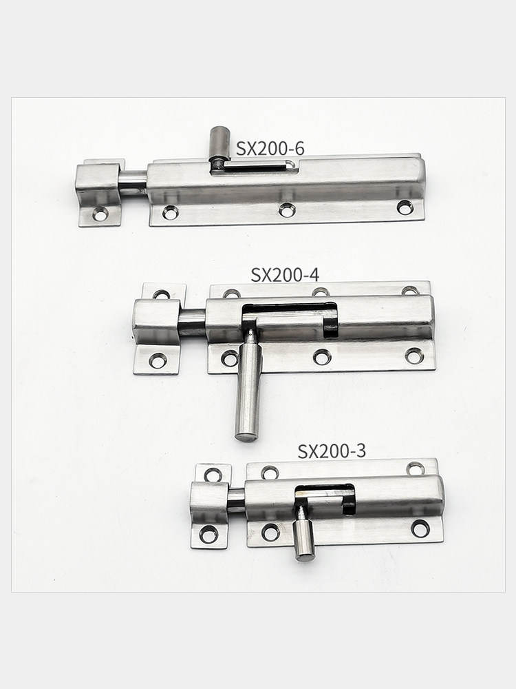 Latch 304 Stainless Steel Door Buckle Latch Lock - Door and Window Anti ...