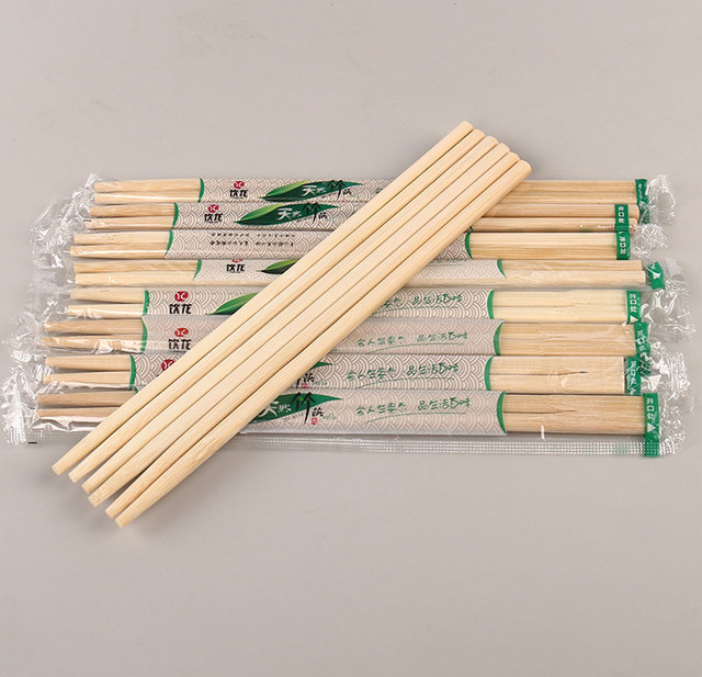 Disposable chopsticks for restaurants, round chopsticks for takeaway ...