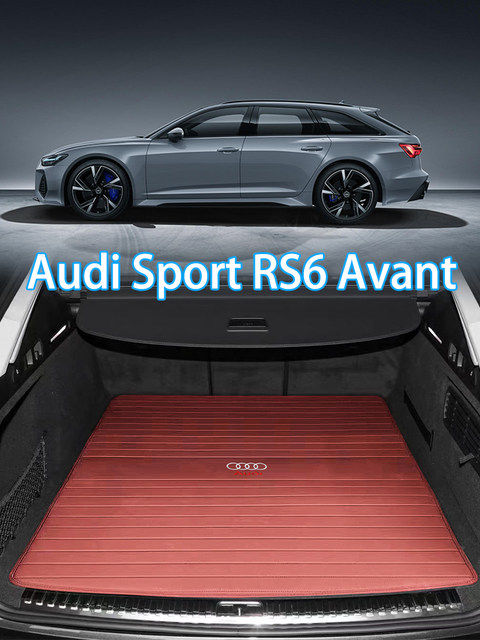 Applicable to 24 Audi A6 trunk pads A6 AVANT travel version Allroid RS6 leather tail cushion pad