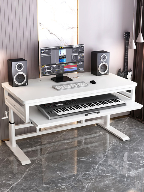 Elevating arranger workbench electronic piano table midi keyboard music ...