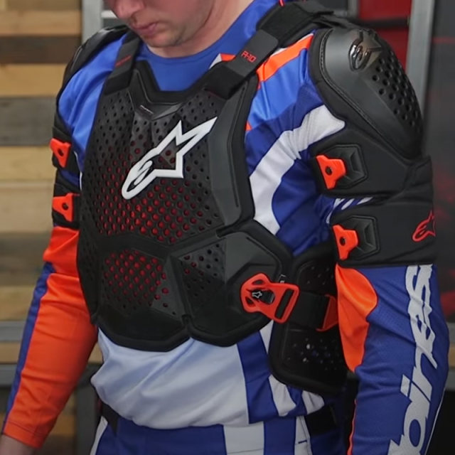 a-star ALPINESTARS motorcycle off-road armor motorcycle riding forest ...