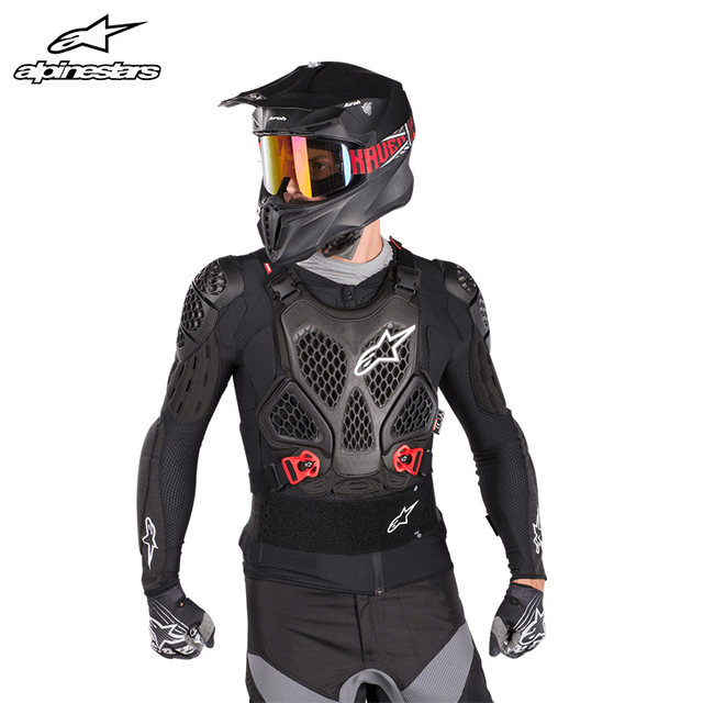 24 Italian alpinestars off-road motorcycle armor jackets BIONIC riding ...