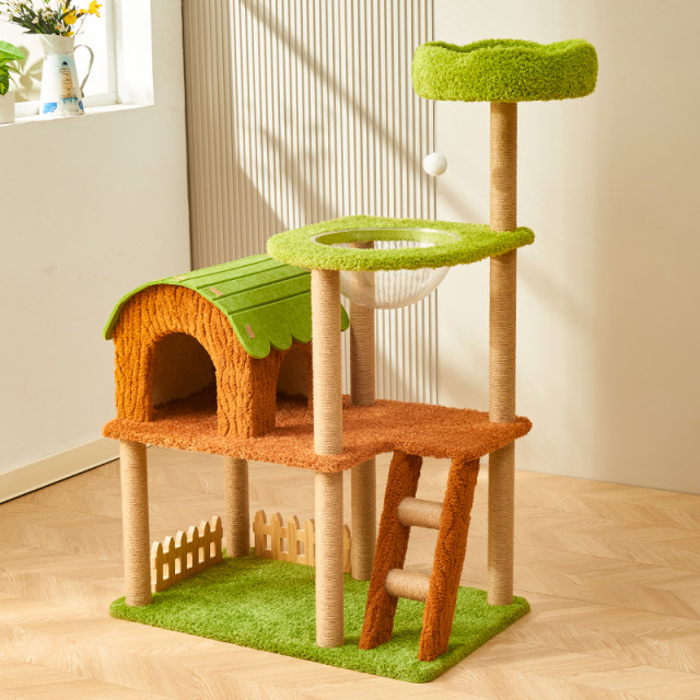 Cat climbing cat nest Cat tree integrated cat rack cat climbing shelf ...