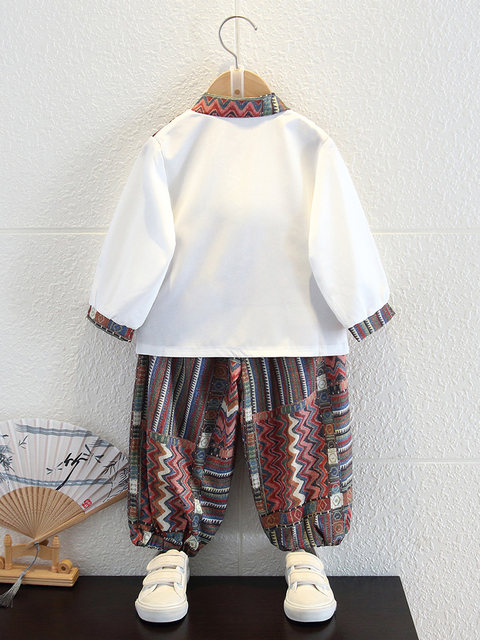 Children's Han Dynasty, Boys' Ethnic Style Autumn Clothing, Dai Ethnic ...