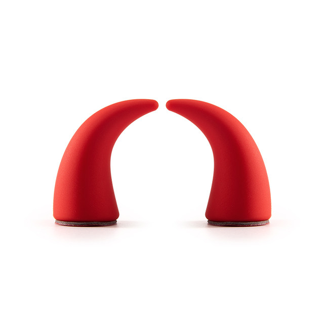 Car steering wheel devil horn decorative sticker cute creative ...