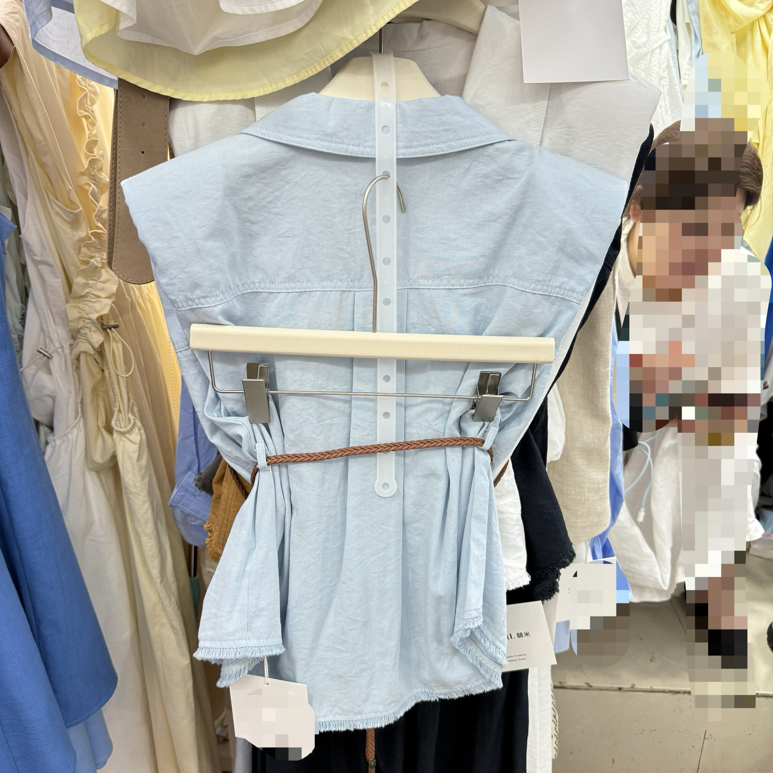 2025 Summer New Korean Version Elegant Slim Looking Sleeveless Polo ...