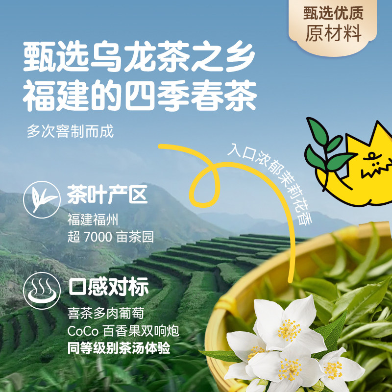 Concentré Liquide de Thé au Jasmin - Joynow/ji le - 8 Sachets