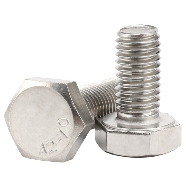 304 stainless steel British fine thread 1/4 screws American external ...