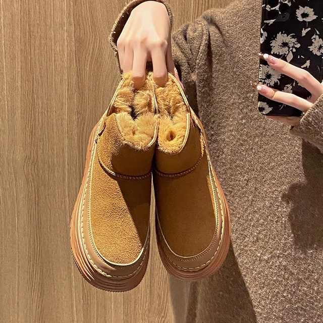 UGG Snow Boots Female 2024 Winter New Modern Polycase Waterproof Short ...