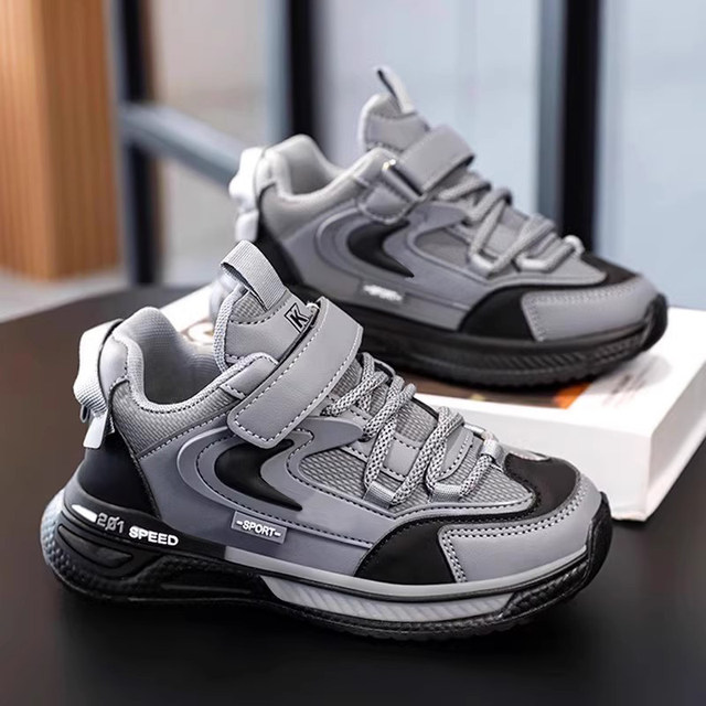 Anta boys shoes sports shoes in winter 2024 new children's daddy shoes ...
