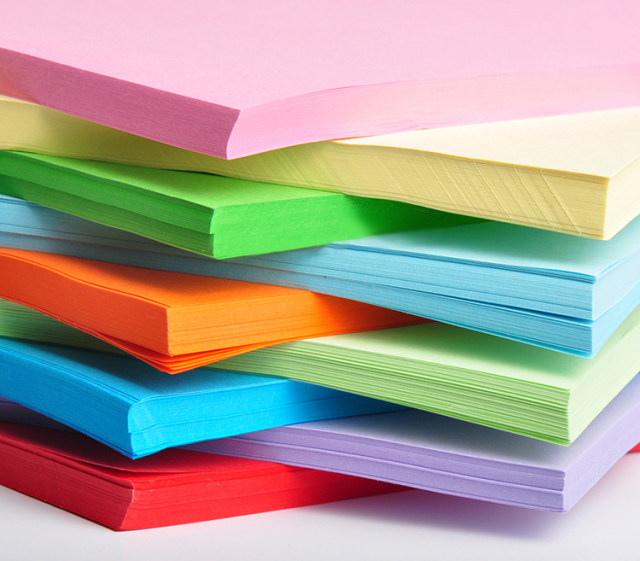 A3 color paper printing paper a4 copy paper 80g mixed color copy paper ...