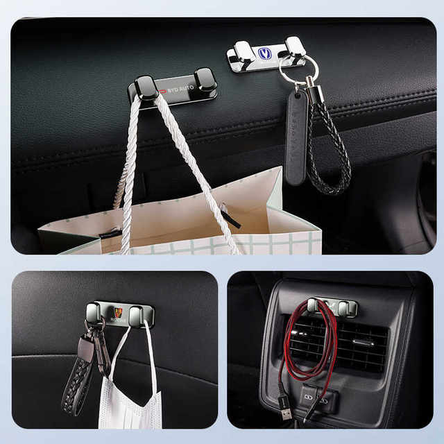 Car hook front row car multi-function storage small hook invisible car ...