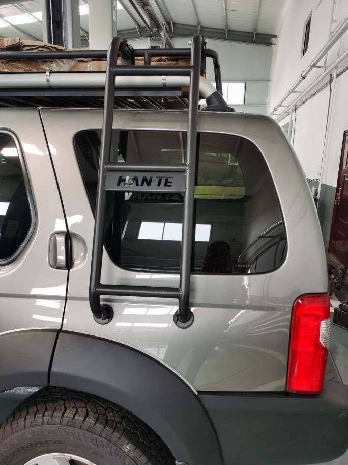 Young mi hee SUV Roof Rack Ladder - Alloy Steel - 70kg+ Capacity