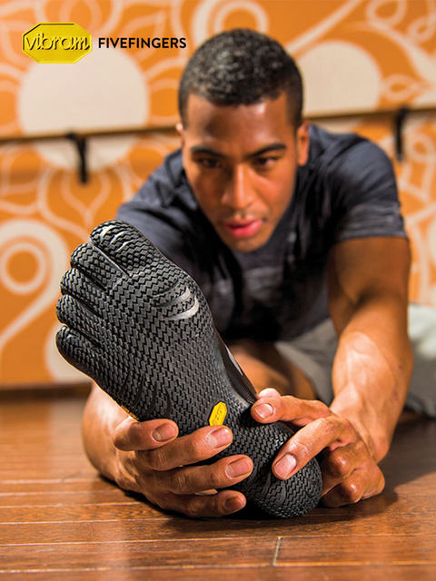 Vibram five-toe shoes men's barefoot indoor sports training ...