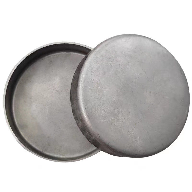 Stainless Steel Welded Pipe Cap with Flat Bottom