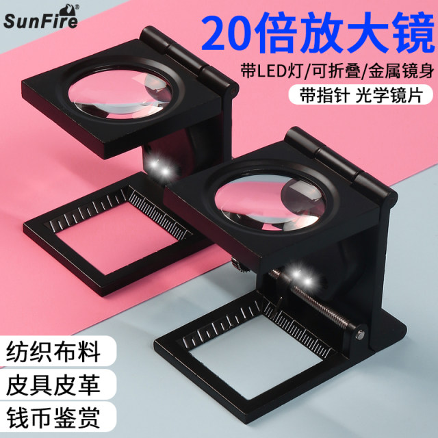 Sunfire HD 30x cloth mirror inspection cloth density latitude and ...