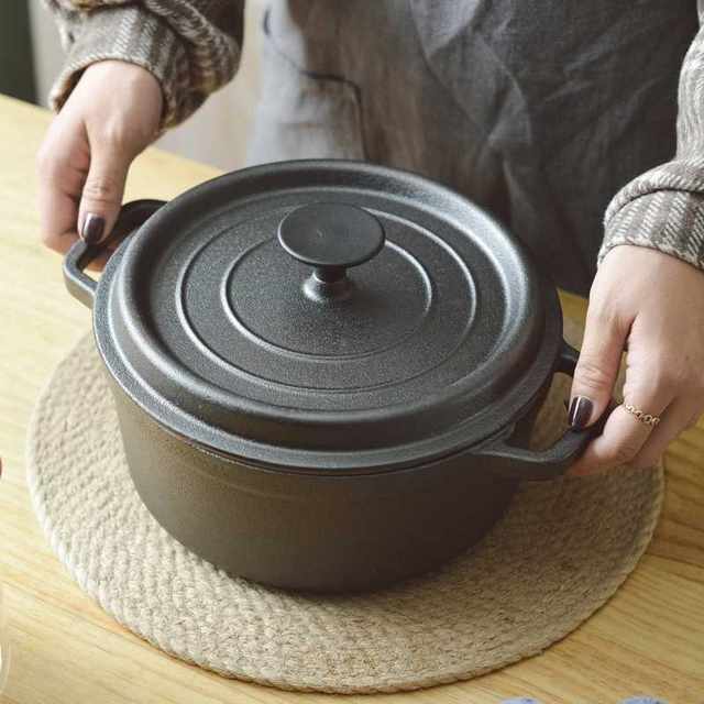 Export cast iron stew pot old-fashioned traditional cast iron pot stew ...