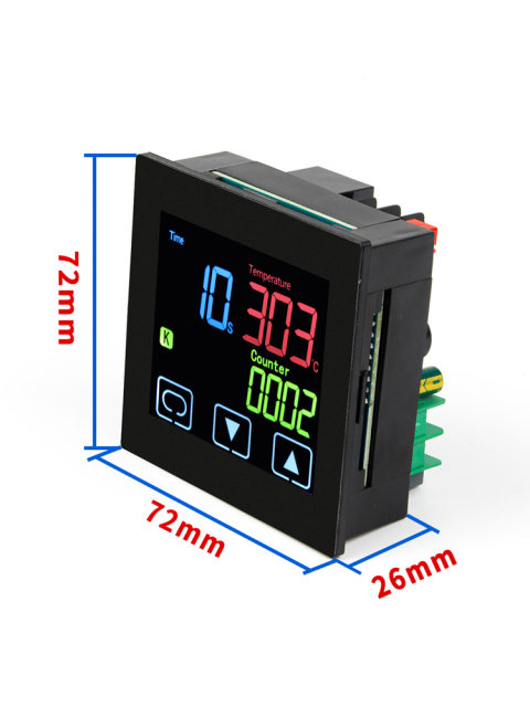 Time temperature counting thermostat hot stamping machine heat press ...