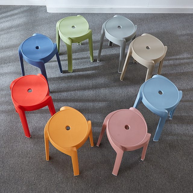 Extraordinary cyclone stool Household living room high stool can stack ...