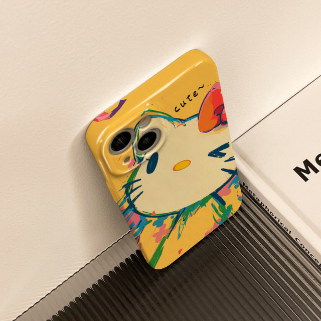 Spray-painted colorful cute Didi!! I am so amazed by it!! I would like ...