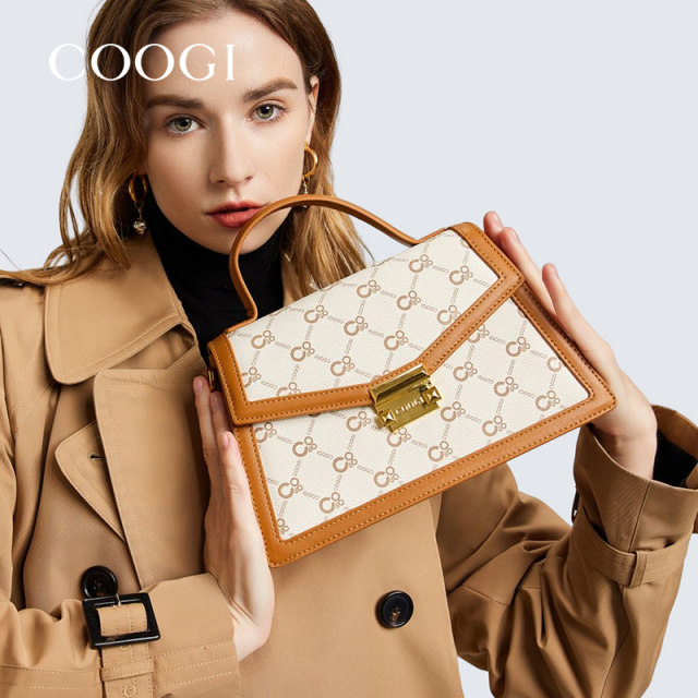 COOGI Ms. New Fashion Handbag Xiaocquan Passing Cross -Stroke Crossbody Bag