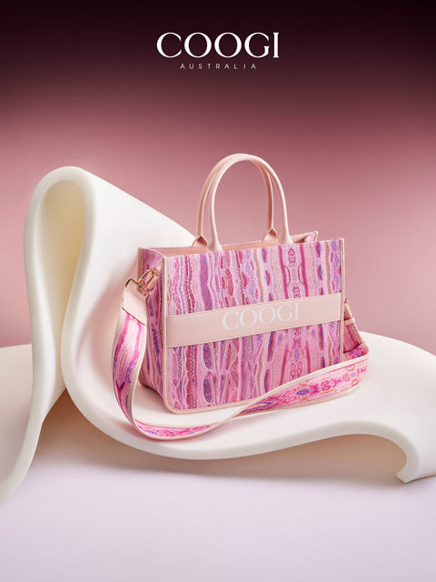 COOGI's new women's crossbody bag, bitter melon pattern series tote bag ...