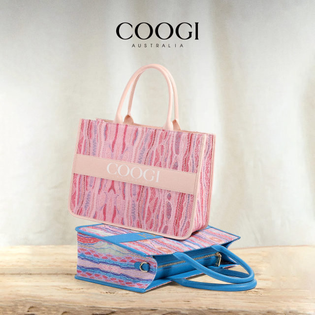 COOGI's new women's crossbody bag, bitter melon pattern series tote bag ...