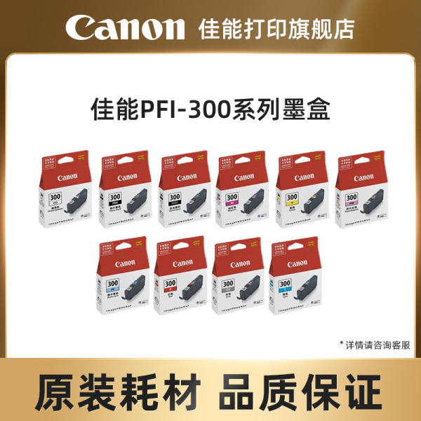 Canon print flagship store pfi-300 series ink cartridges | Canon Printer