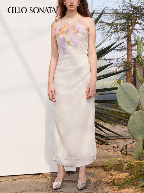 Cello Sonata SS24 Spring and Summer Contrast Three-dimensional Flowers ...