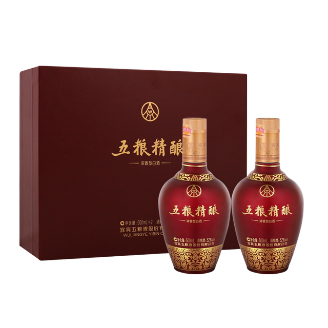 Wuliangye Co., Ltd. Wuliang Condition Brewery China Red Gift Box 52 degrees 500ml*2 strong ...