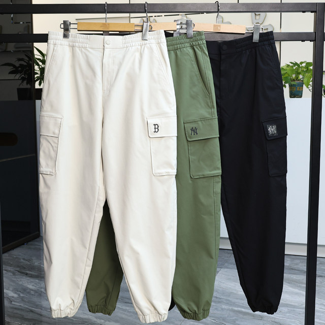 MLB overalls 2024 new NY embroidered men's and women's sports pants ...