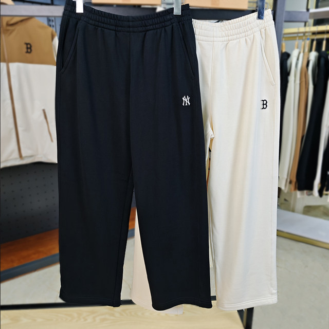 MLB men's and women's trousers 24 autumn and winter new style NY small ...
