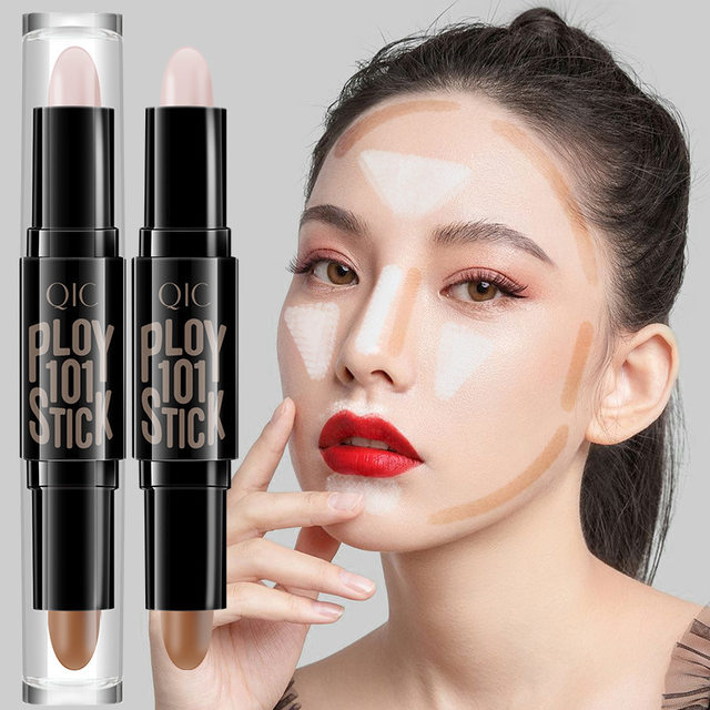 Double head repair stick highlight pen paste matte concealer covered ...