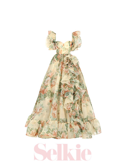 Selkie collection Butter Rose Wedding Tail Light Wedding Dress