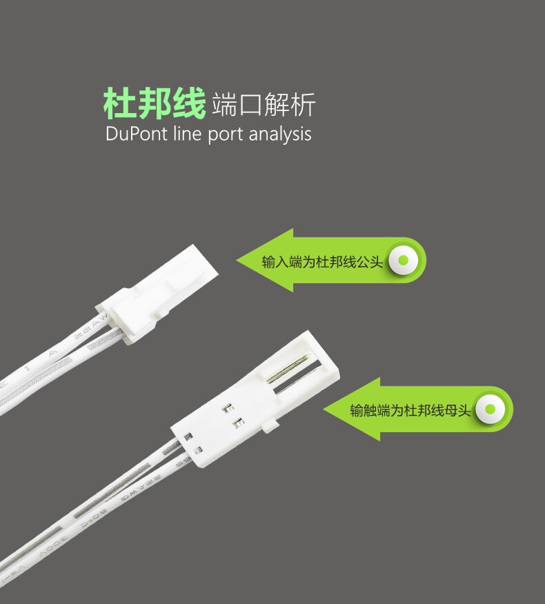 Dupont 라인 2p 연장선 남성 헤드 및 여성 | EBUY7