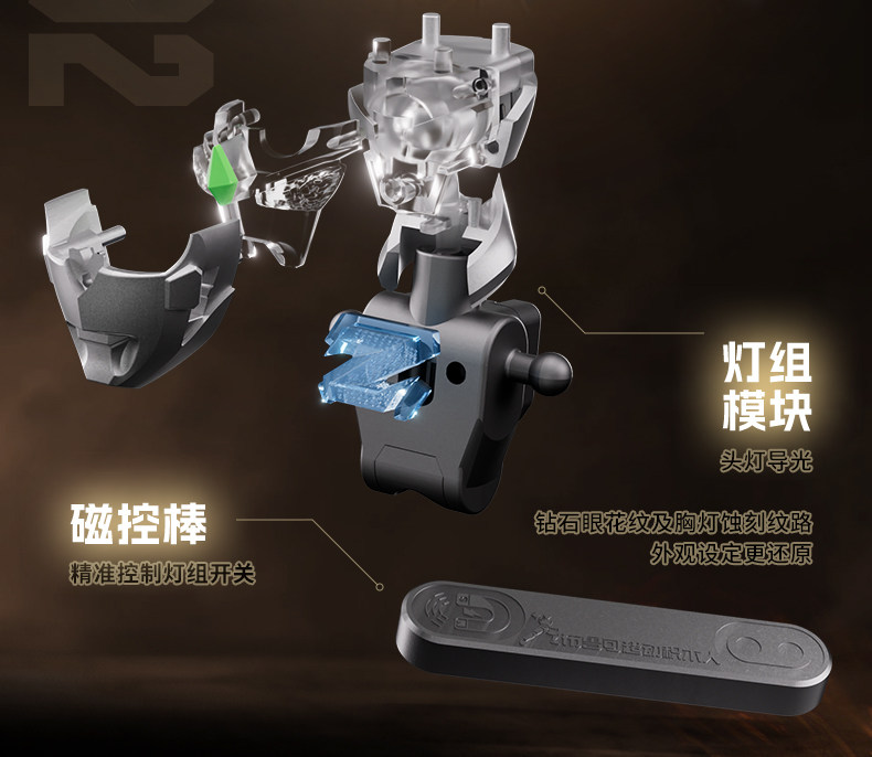 Spot Bruco Building Blocks Otto Legendary Edition Model | Super Dynamic ...