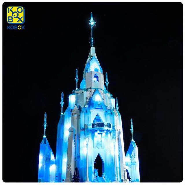 KGBOX Lego 43197 Aisha Castle Disney Light LED Lighting Block Lighting ...