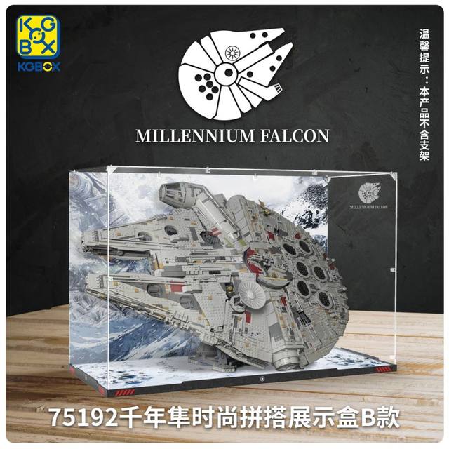 KGBOX LEGO Star Wars 75192 Ultimate Millennium Falcon Acrylic Display ...