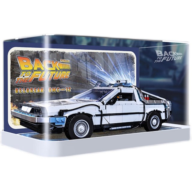 KGBOX for LEGO 10300 Back to the Future Series Time Machine Car Acrylic ...