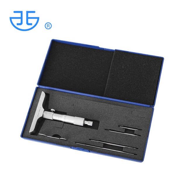 Northwest Qing depth micrometer 0-25-50-100-150-200-300 small hole ...