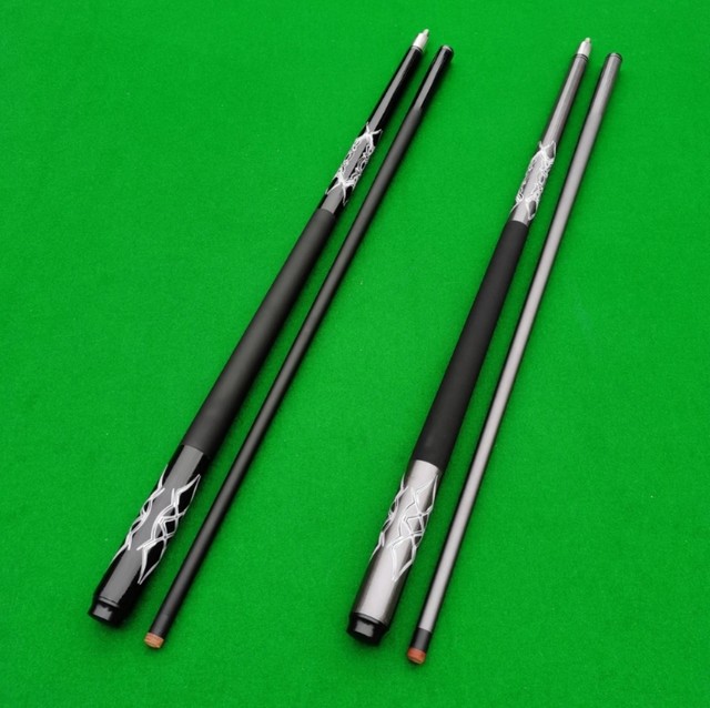 Black technology billiard cue silver sword Ling big head 13MM split ...