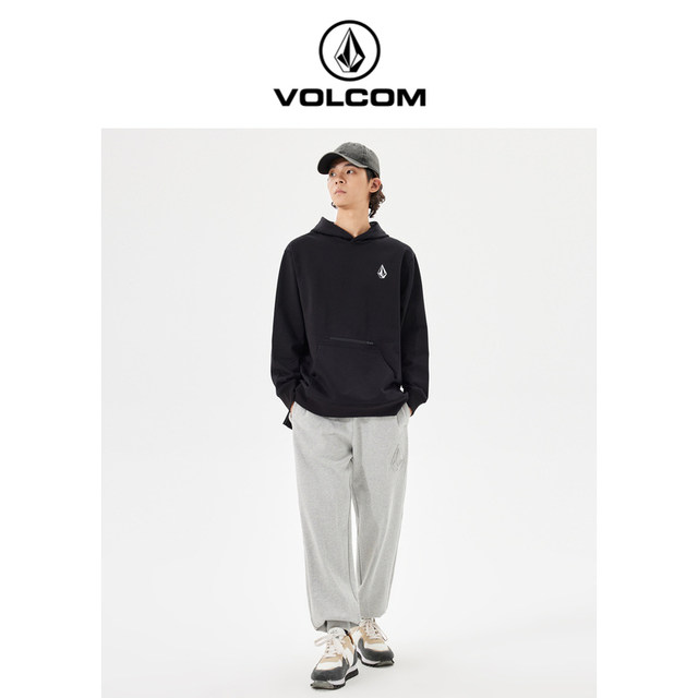 VOLCOM diamond men's outdoor brand versatile hoodie 2024 new autumn ...
