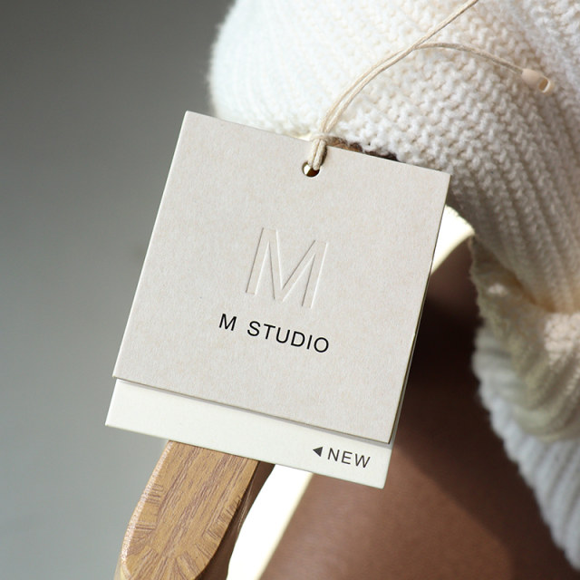 New clothing store tag customization for women's high-end literary and ...