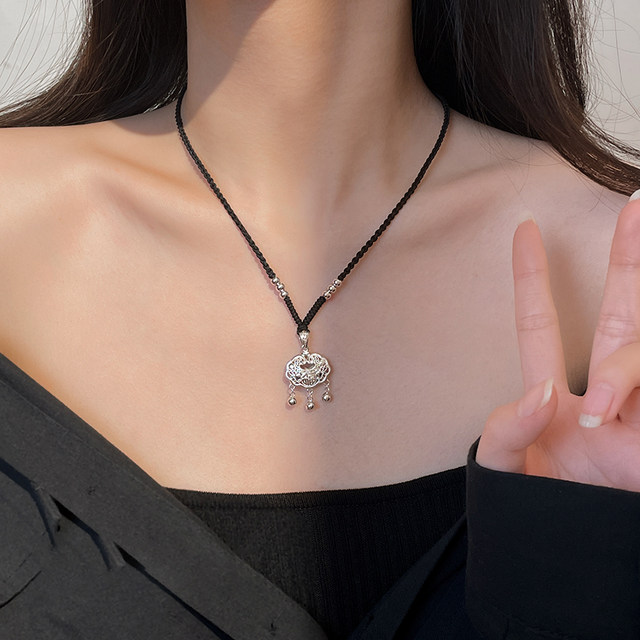 Ping Anfu necklace for women in 2025 new trendy niche design sense high ...