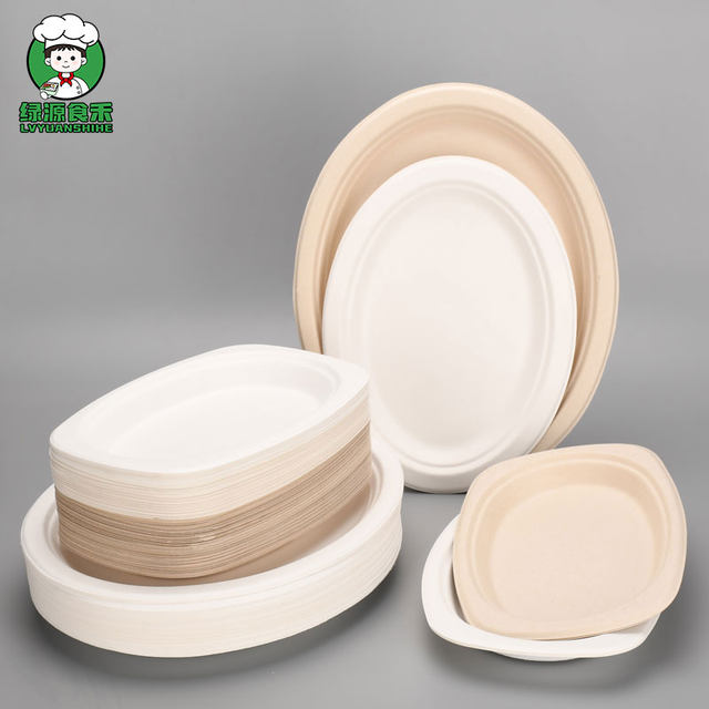 Disposal disk dish commercial tableware fish plate Zibo barbecue can ...